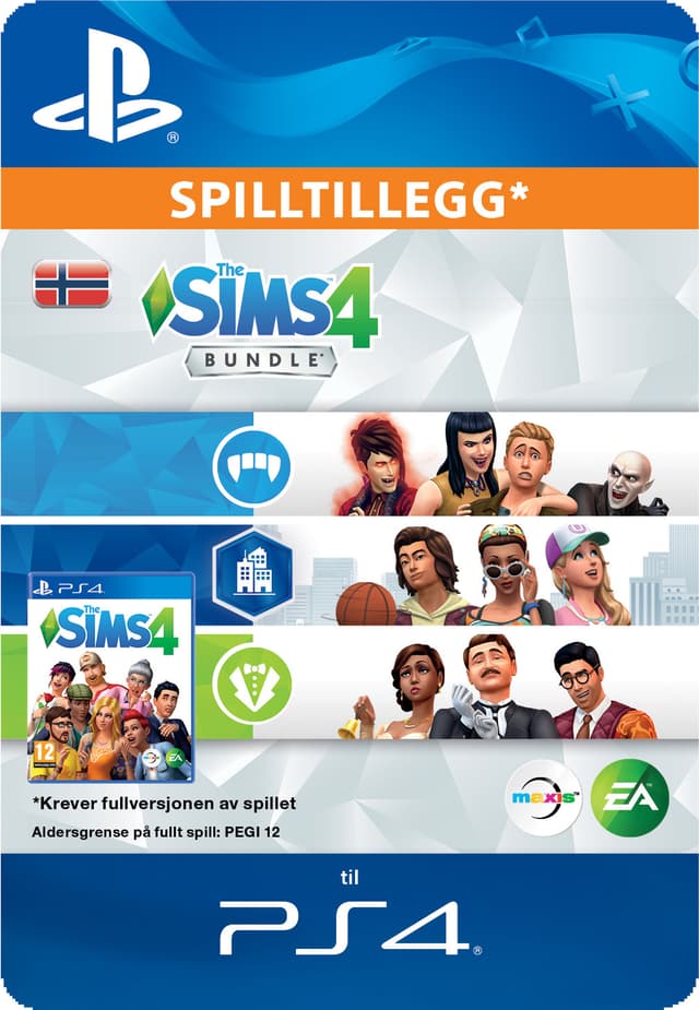 The Sims™ 4 Bundle - Playstation 4 - Elkjøp