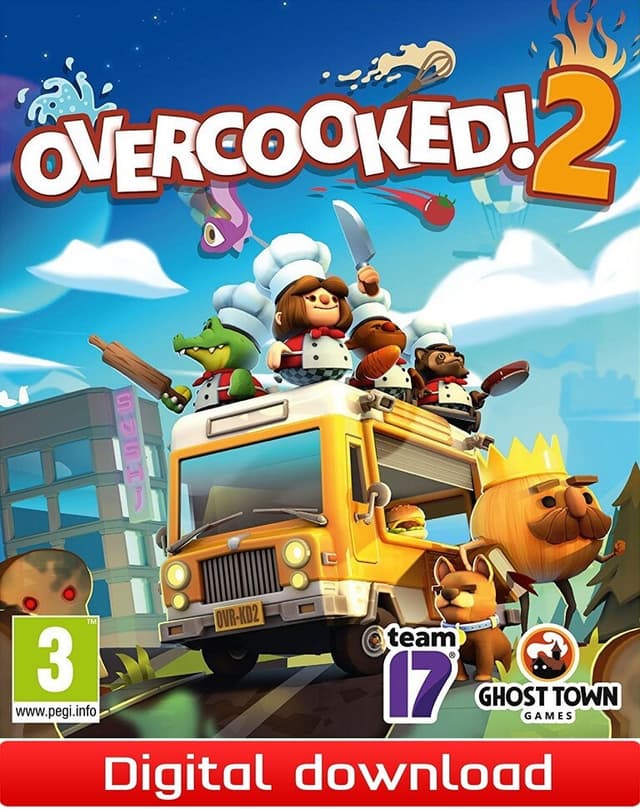 Overcooked! 2 - PC Windows,Mac OSX,Linux - Elkjøp | Elkjøp