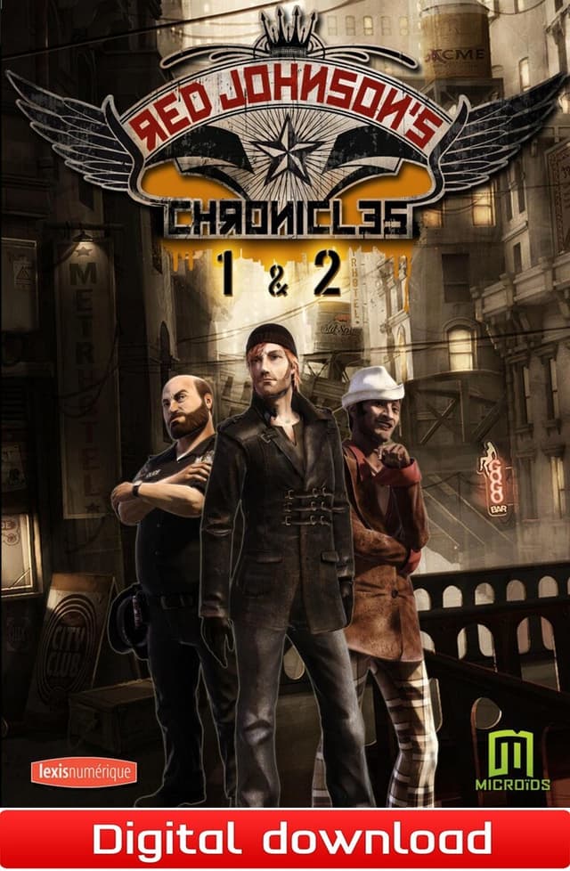 Red Johnson's Chronicles - 1+2 - Steam Special Edition - PC Windows ...