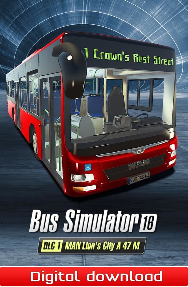 Bus Simulator 16 - MAN Lion's City A 47 M - PC Windows,Mac OSX - Elkjøp
