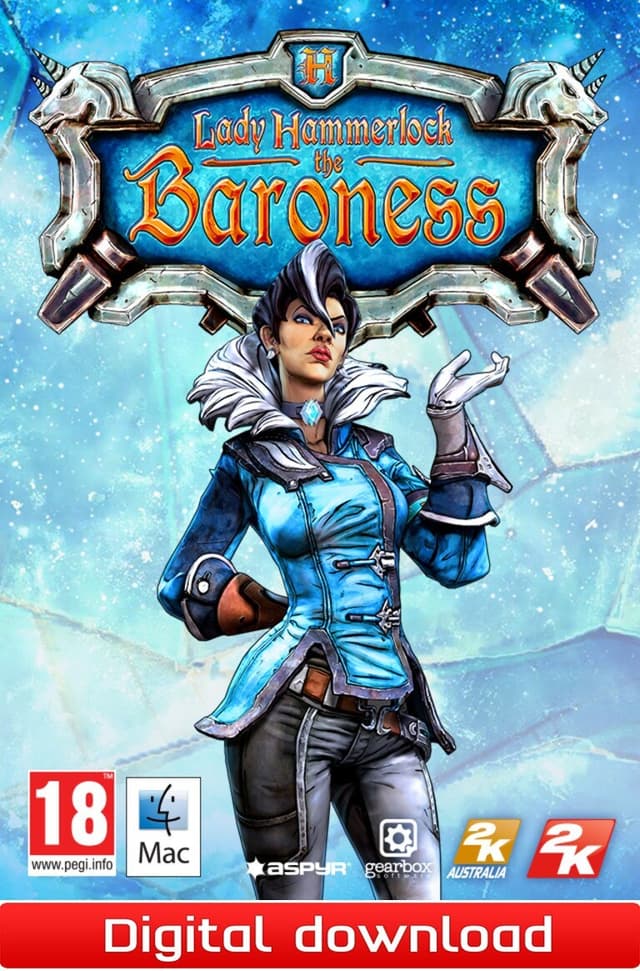 Borderlands: The Pre-Sequel Lady Hammerlock the Baroness Pack Mac OSX ...