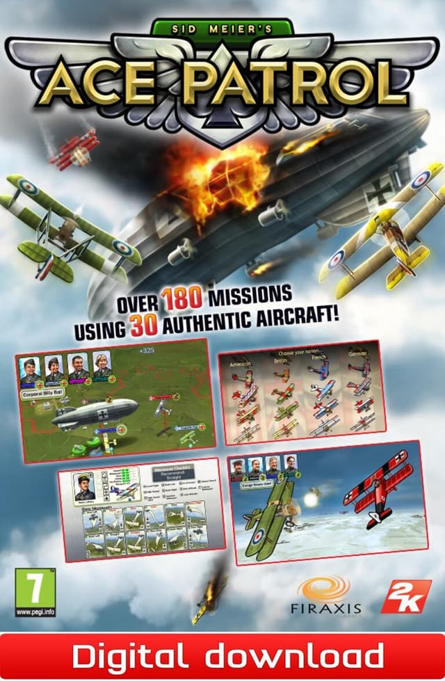 Sid Meier’s Ace Patrol - PC Windows - Elkjøp