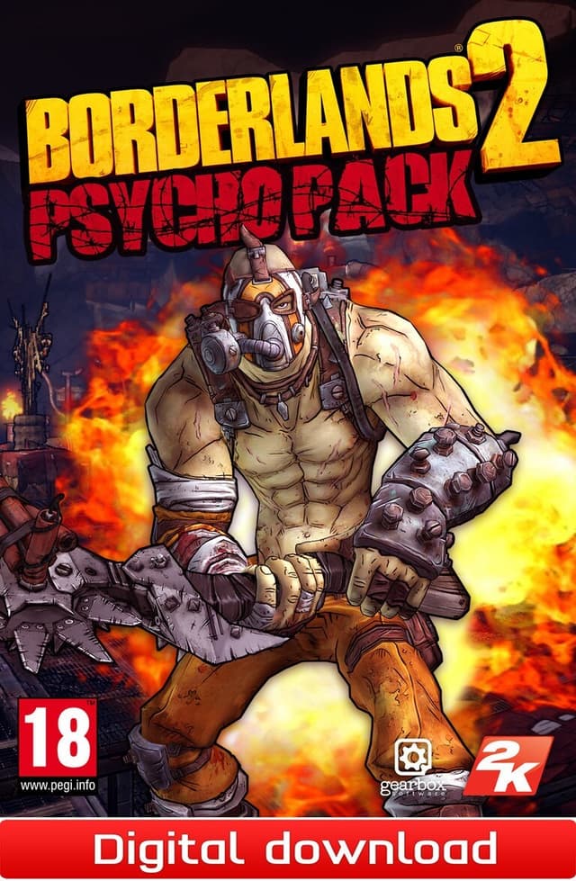 Borderlands 2 - Psycho Pack DLC - PC Windows - Gigantti verkkokauppa