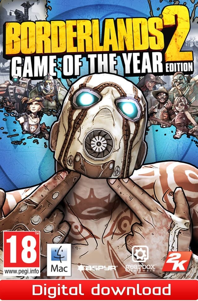 Borderlands 2 Game of the Year Edition - Mac OSX - Elgiganten - Elgiganten