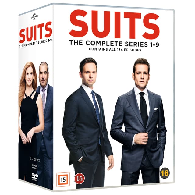 SUITS COMPLETE SERIES (DVD) - Elkjøp | Elkjøp