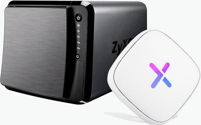 Zyxel NAS542 4-Bay + Zyxel Multy U WiFi mesh-node - Elkjøp | Elkjøp