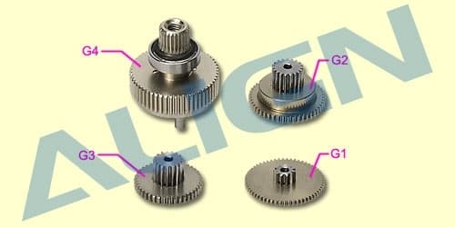 HSP61501T Align DS615 Servo Gear Set - Elkjøp | Elkjøp