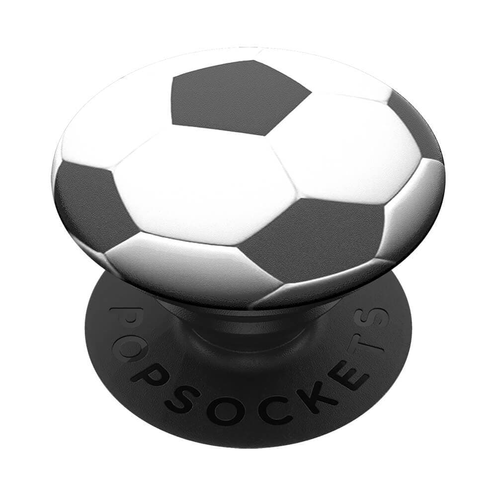 POPSOCKETS Soccer Ball Avtagbart Grip med stativfunksjon Premium ...
