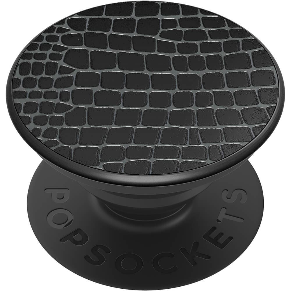 POPSOCKETS Embossed Metal Croc Avtagbart Grip med stativfunksjon LUXE ...
