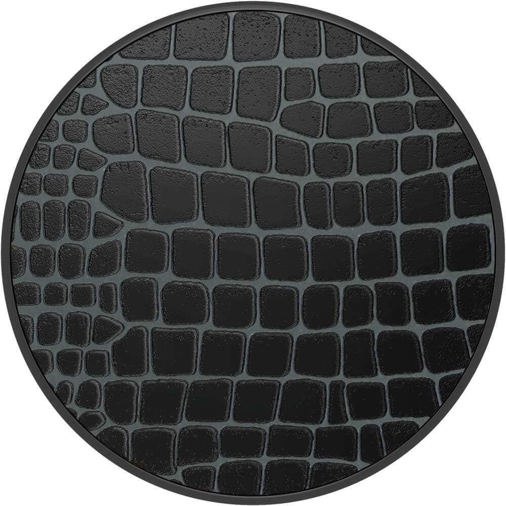 POPSOCKETS Embossed Metal Croc Avtagbart Grip med Ställfunktion LUXE ...