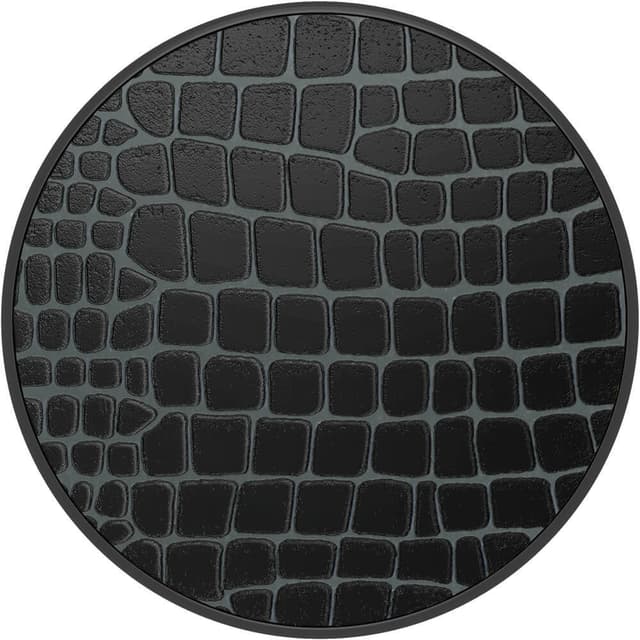 POPSOCKETS Embossed Metal Croc Avtagbart Grip med stativfunksjon LUXE ...