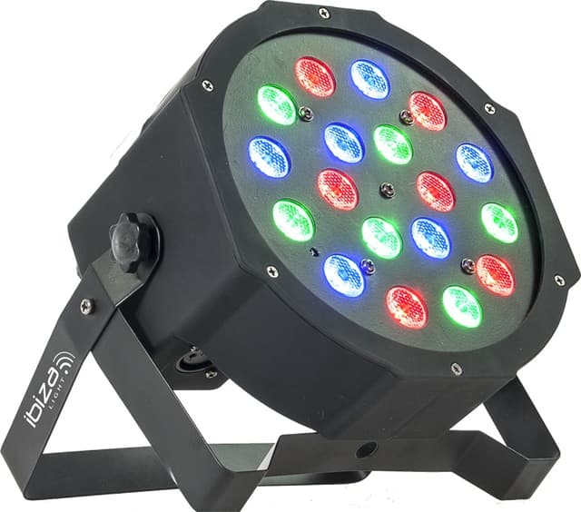Ibiza LED PAR CAN, DMX styrt - Elkjøp