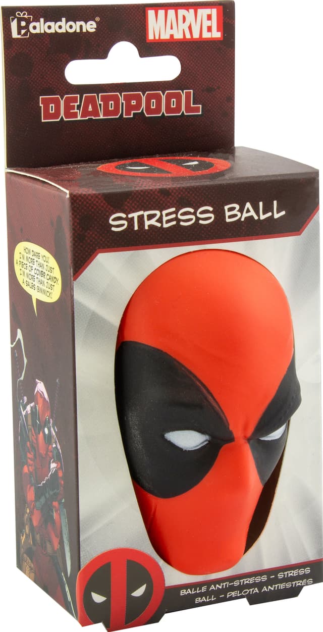 Paladone Marvel Deadpool stressbold | Elgiganten | Elgiganten