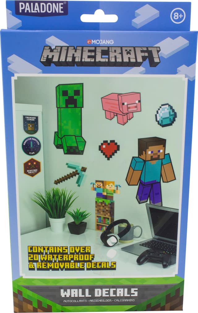 Paladone Minecraft väggdekaler - Elgiganten - Elgiganten
