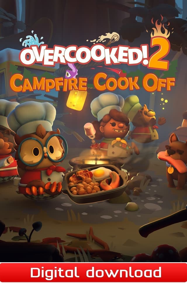 Overcooked! 2 - Campfire Cook Off - PC Windows Mac OSX Linux - Elkjøp ...