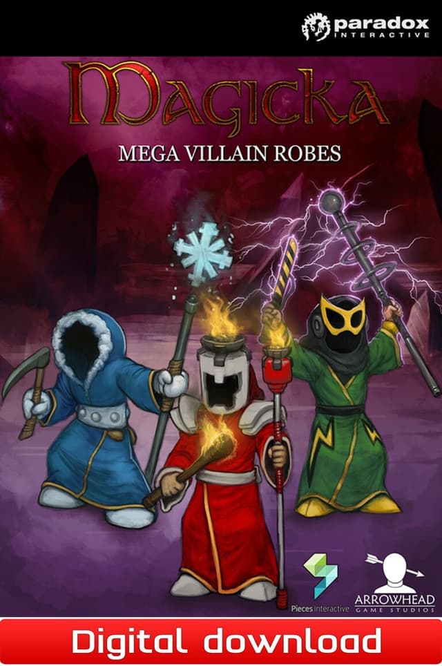 Magicka DLC Mega Villain Robes - PC Windows | Elgiganten | Elgiganten