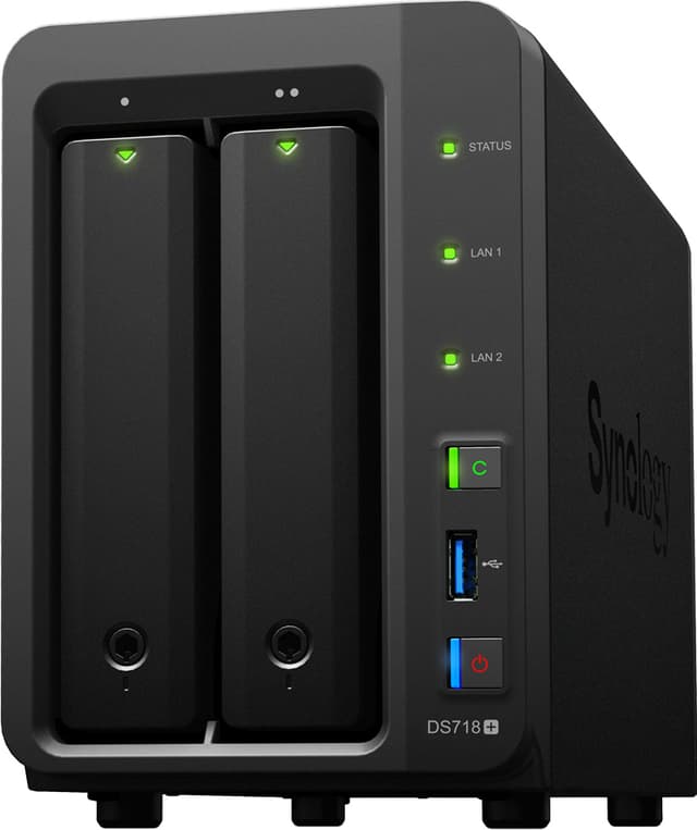 Synology DiskStation DS718+ 2-Bay personlig NAS system - Elkjøp | Elkjøp