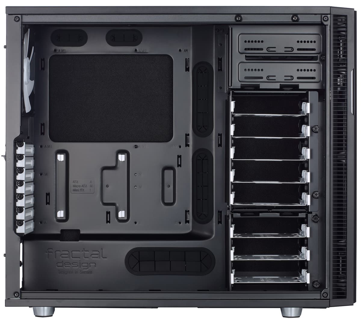 Fractal Design Define R5 PC kabinett (sort) - Elkjøp | Elkjøp