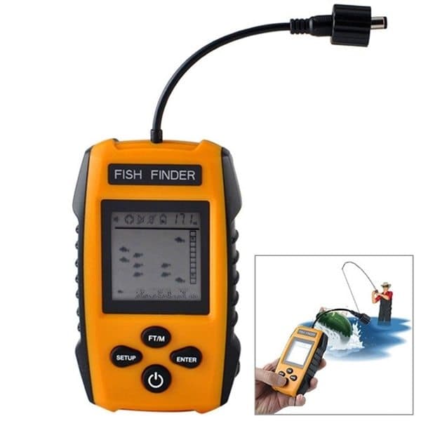 Fish Finder med Sonar Sensor & LCD Display - Elkjøp | Elkjøp