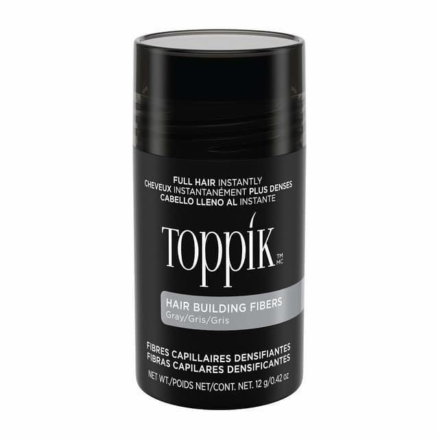 Toppik Hair Building Fibers Regular 12g - Gray - Elgiganten