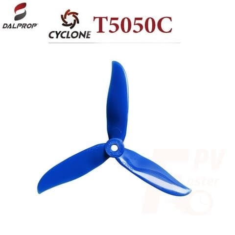 Dalprop Tri-Blade T5050C Cyclone Blue 2par - Elkjøp | Elkjøp