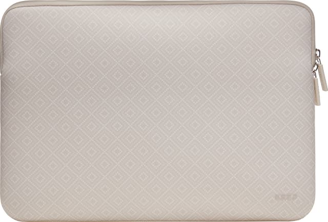 KEEP etui til bærbar PC 14" (taupe rhombe) - Elkjøp