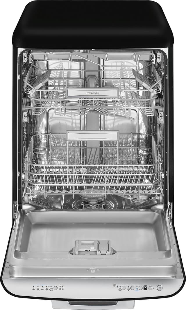 Smeg 50's Style oppvaskmaskin LVFABBL2 (sort) - Elkjøp | Elkjøp