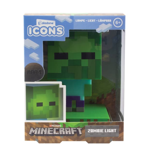 MINECRAFT ZOMBIE ICON LIGHT BDP - Gigantti verkkokauppa