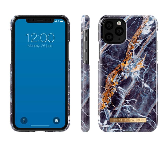 iDeal Of Sweden iPhone 11 Pro Max - Midnattsblå Marmor - Elkjøp