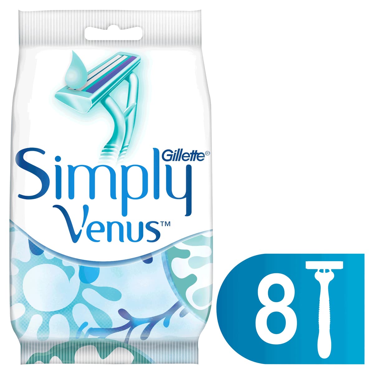 Gillette Simply Venus 2 engangshøvler - Elkjøp