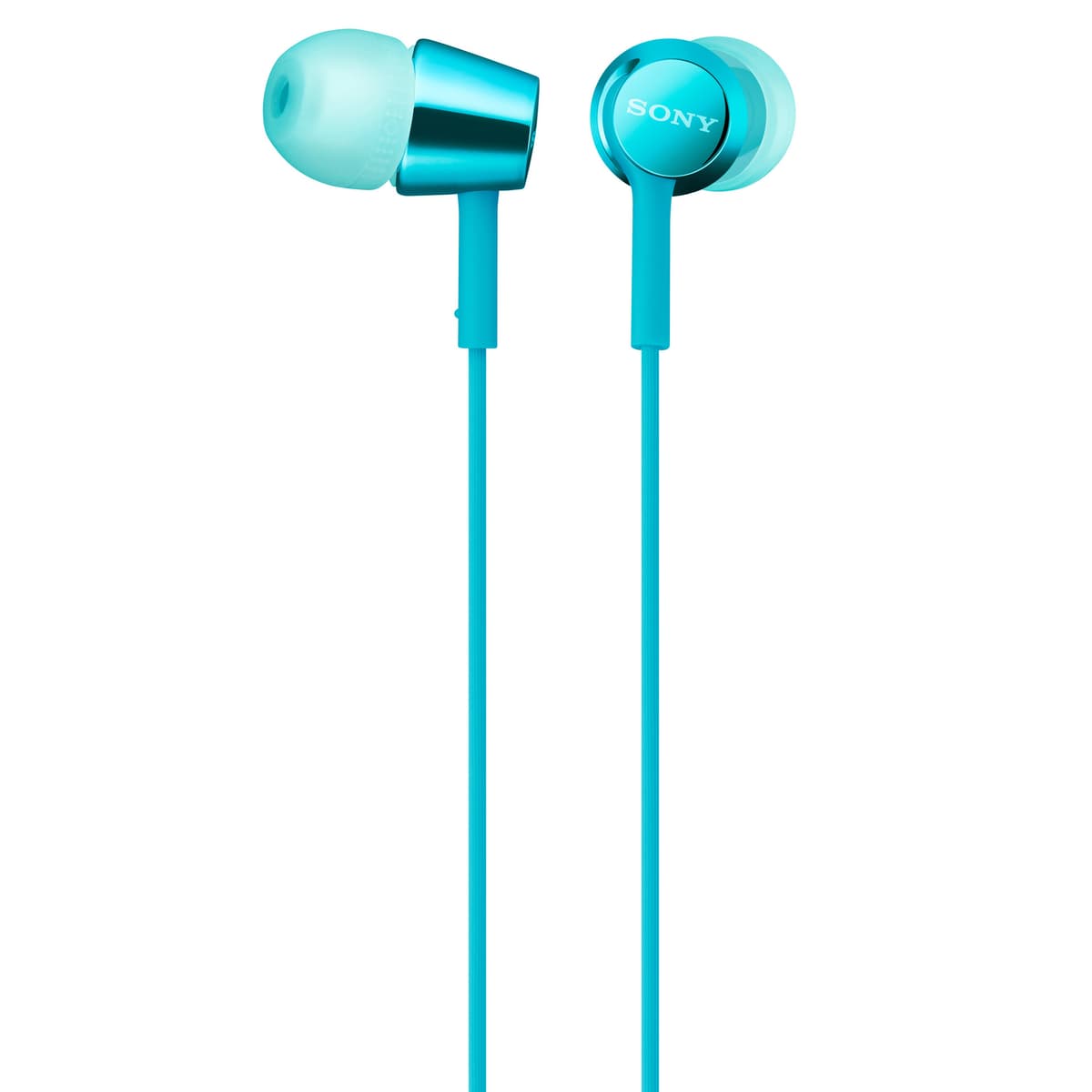 Sony in-ear hodetelefoner MDR-EX155 (blå) - Elkjøp