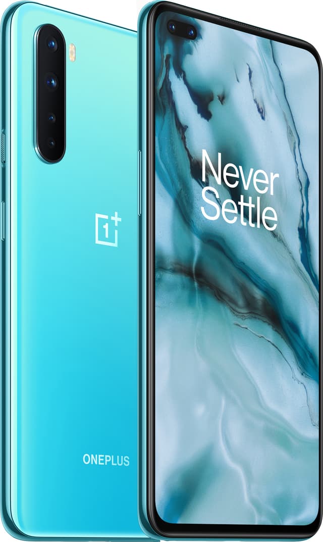 OnePlus Nord 5G smartphone 12/256GB (blue marble) | Elgiganten | Elgiganten