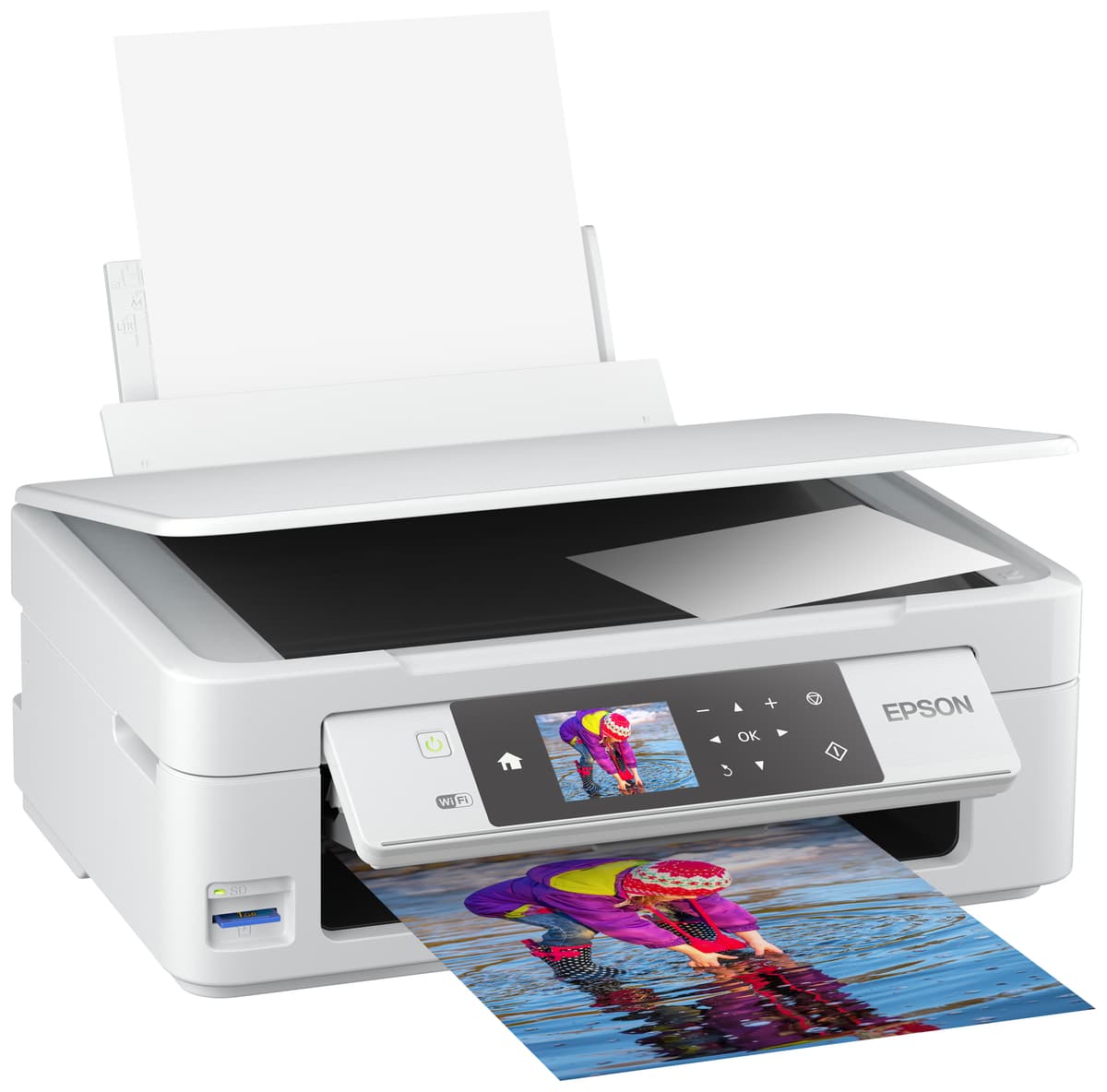 Epson Expression Home XP-452 AIO inkjet-skriver (hvit) - Elkjøp | Elkjøp