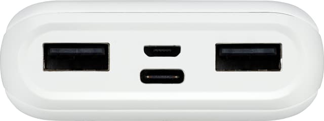 Goji 10.000mAh Mini Size power bank (hvid) | Elgiganten | Elgiganten