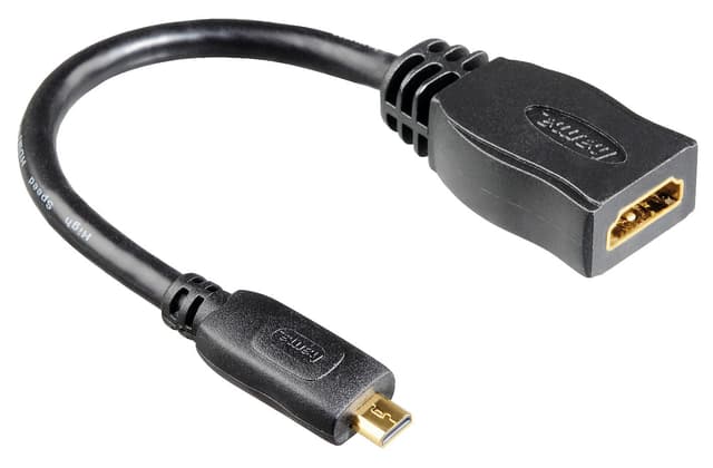 Hama HDMI-adapter HDMI D (micro) - HDMI A | Elgiganten