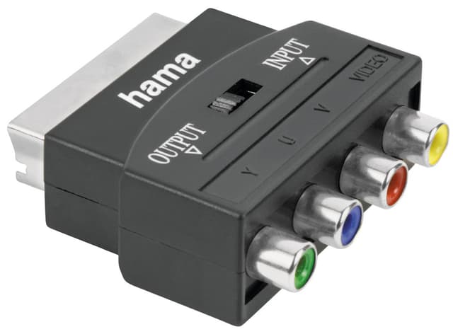 Hama Scart till Komponent (YUV+V) adapter - Elgiganten