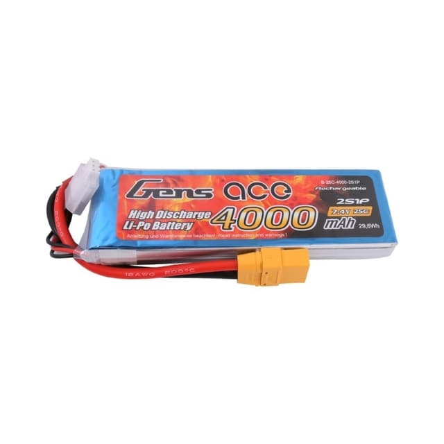 2s 4000mAh - 25C - Gens Ace XT90 - Elgiganten