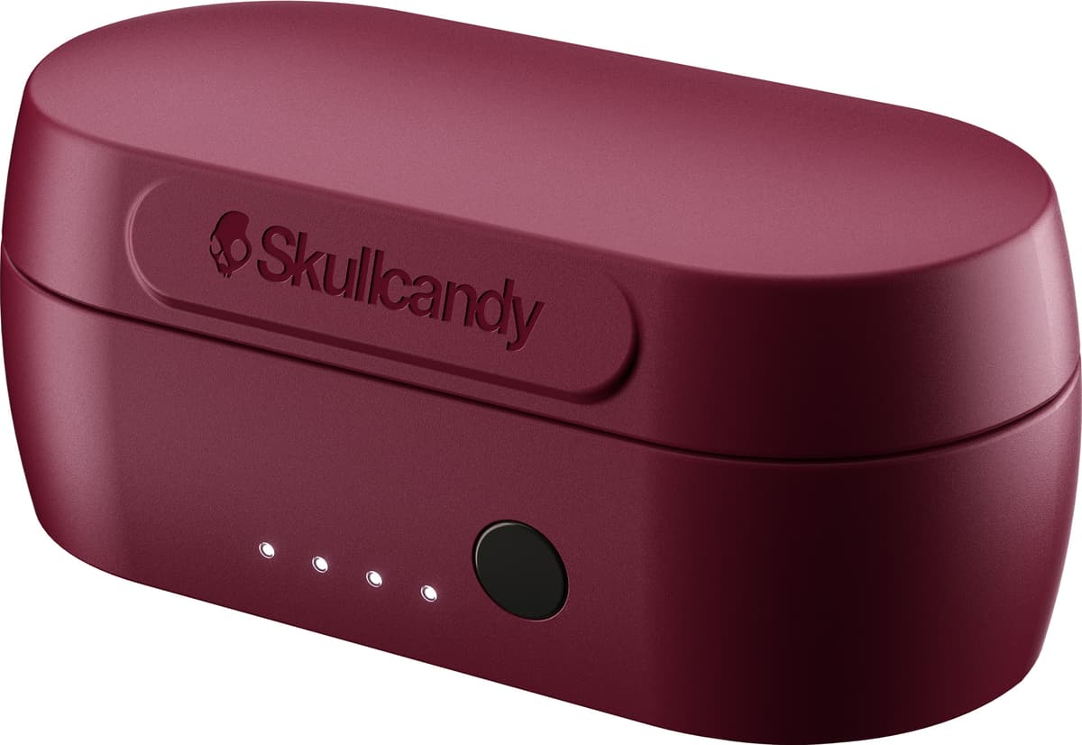 Skullcandy Sesh Evo helt trådløse hodetelefoner (deep red) - Elkjøp