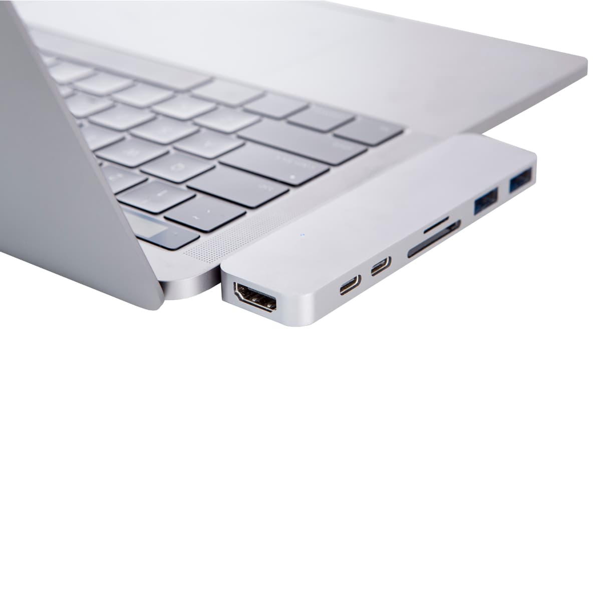 Hyperdrive USB-C multi-adapter for MacBook (sølv) - Elkjøp | Elkjøp