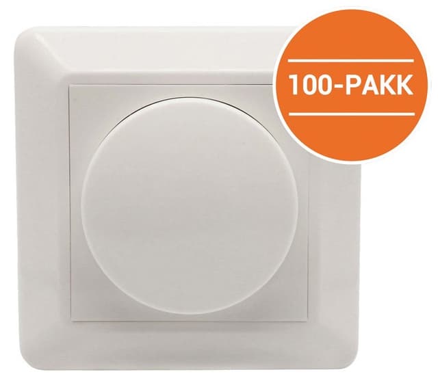 LED Dimmer 250W 1-pol 100 PK - Elkjøp