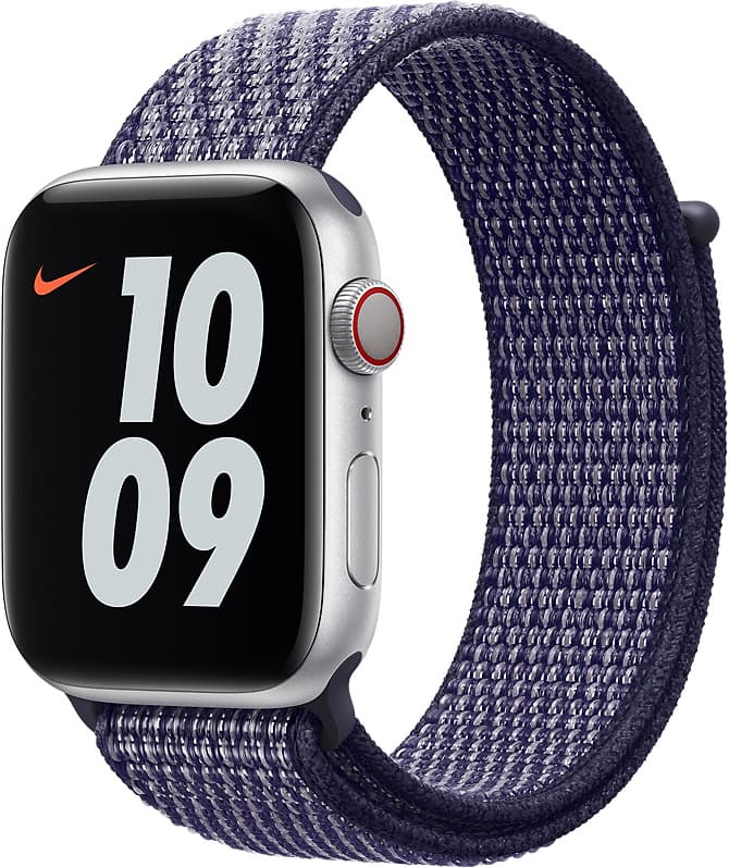 Apple 44 mm Nike Sport Loop (purple pulse) - Elkjøp