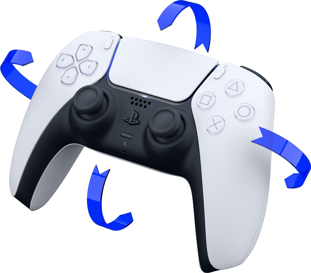 PlayStation 5 (PS5) DualSense langaton ohjain (valkoinen) - Gigantti