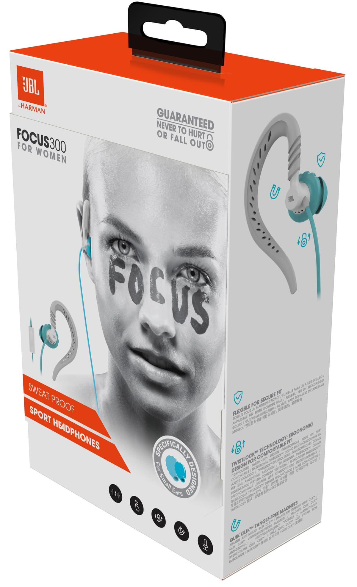 JBL Focus 300 in-ear hodetelefoner (teal) - Elkjøp