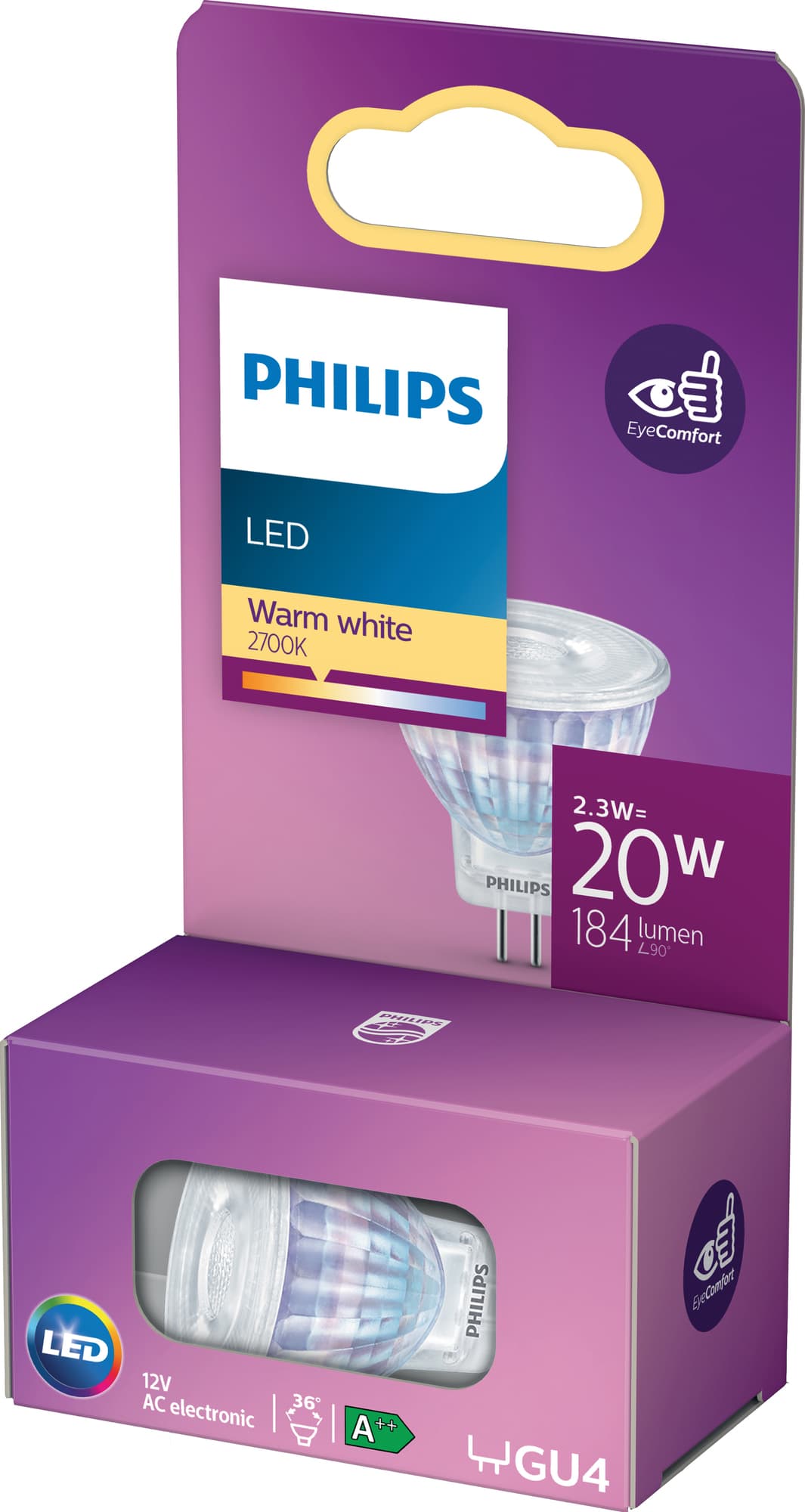 Philips LED-spotlight 2.3W GU4 - Elgiganten