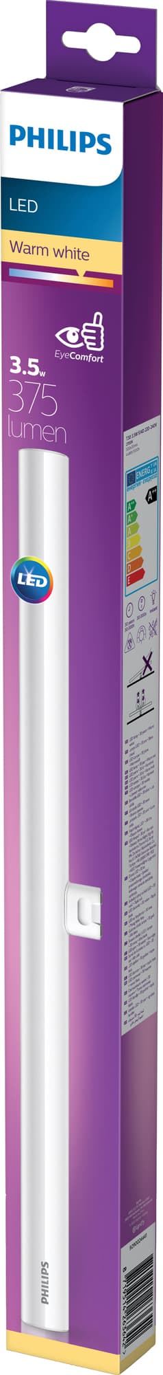 Philips LED-lysrør 3,5W S14D - Elkjøp