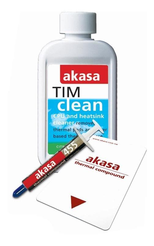 Akasa KIT Thermal Compound + Cleaner & Spreader - Elkjøp