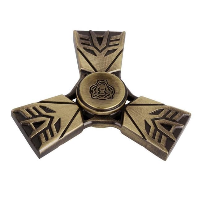 Fidget Spinner i metall, Transformers, Brass - Elgiganten