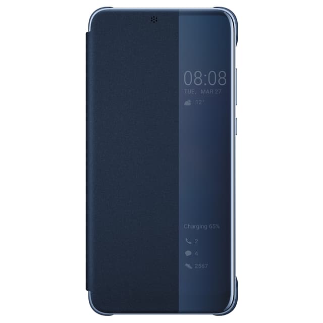 Huawei P20 Smart View flipfodral (blå) - Elgiganten - Elgiganten