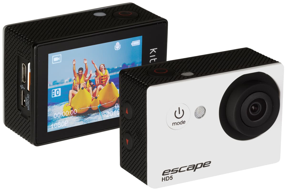 Kitvision Escape HD5 actionkamera + festepakke - Elkjøp | Elkjøp