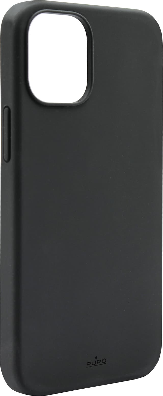 Puro Icon Apple iPhone 12 Pro Max deksel (sort) - Elkjøp